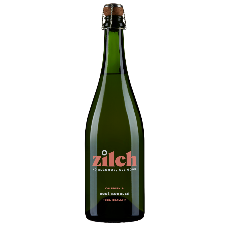 Zilch Non-Alcoholic Rosé Bubbles – OkSomm